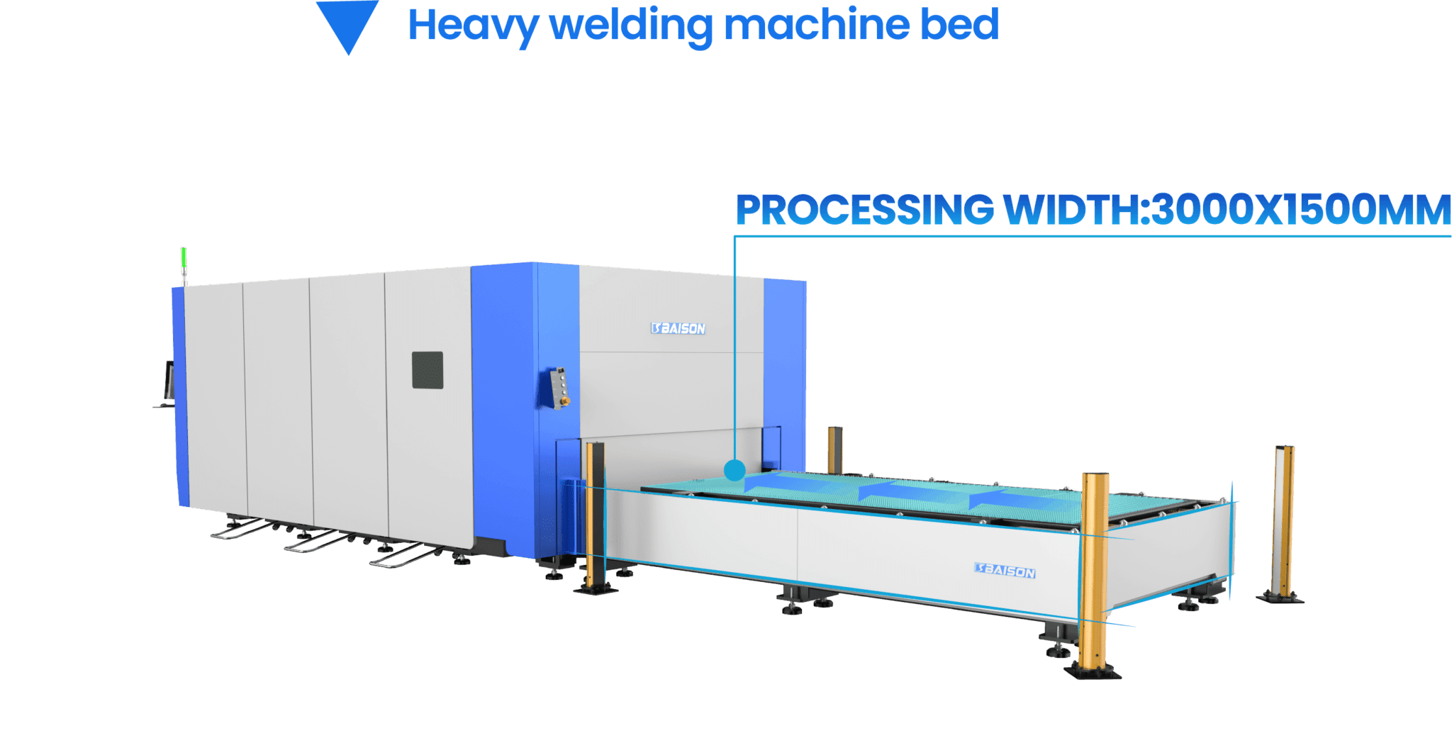 HE Series Dual Platforms Laser Cutting Machine - fhbslasers.com